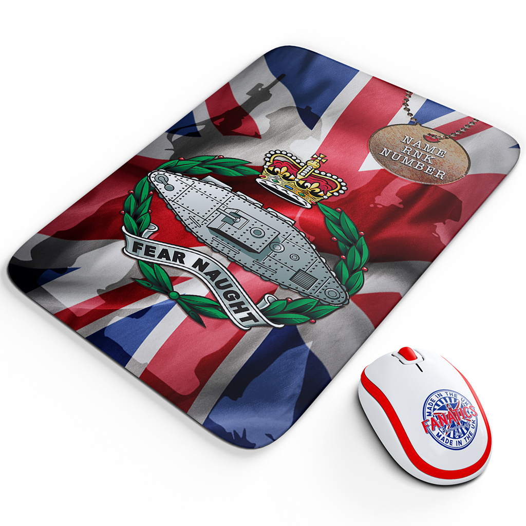 Personalised Royal Tank Regiment Military Mouse Mat MUP60 ...