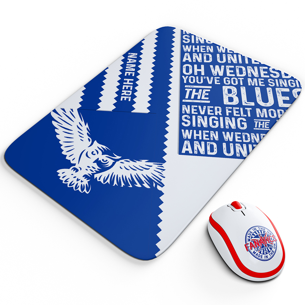 Personalised Sheffield Wednesday Football Mouse Mat RF36 - Personalised ...