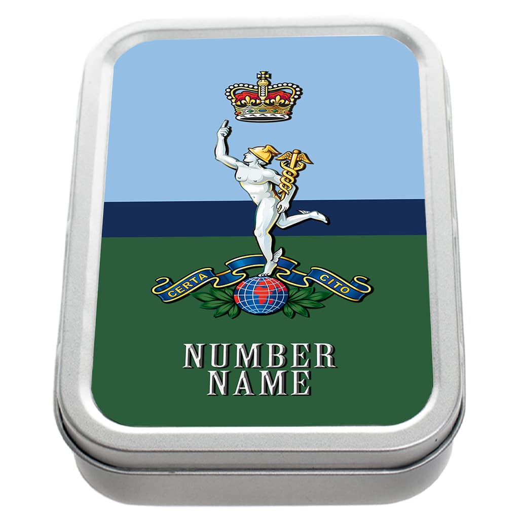 Personalised Royal Signals Military Tobacco Tin TR88 - Personalised Gift